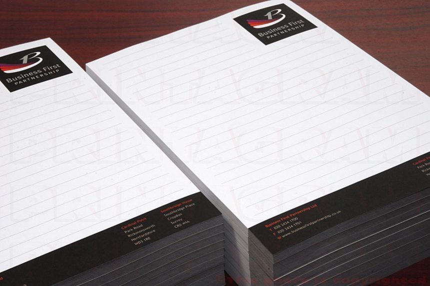 Company note pads - Printagram